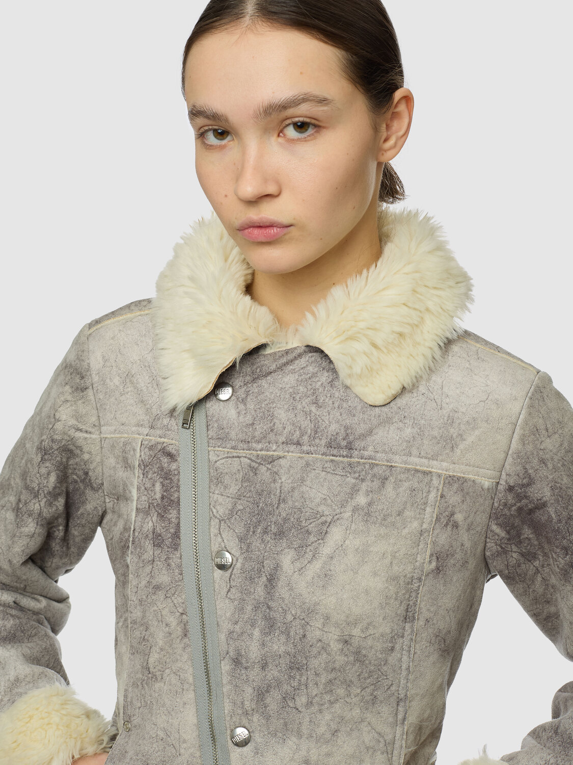 Diesel Shearling Coat - Sold Archive - Catalog - Rhodora